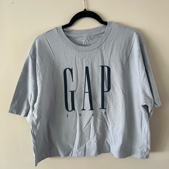 GAP | Tops | Gap Crop Oversize Tee | Poshmark